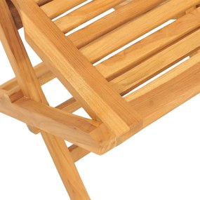 5dílný zahradní jídelní set masivní teakové dřevo 3155025