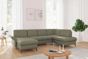 XXXLutz SEDACÍ SOUPRAVA, textil, olivově zelená Sit & More - Sedací soupravy - 0001440161B1