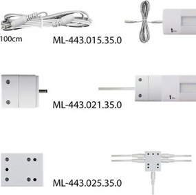 LED svítidlo McLED 16W 4000K neutrální bílá 24V délka 1005mm ML-443.003.35.0