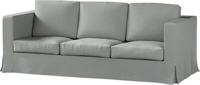 Potah na pohovku IKEA  Karlanda 3-místná nerozkládací, dlouhý barva modrá látka pletený vzor