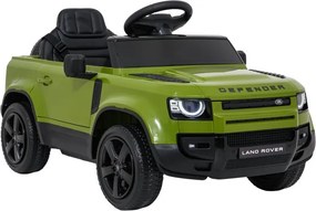 Elektrické autíčko Land Rover Defender zelené
