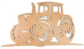 Živá Zeď Dřevěná nástěnná dekorace Traktor