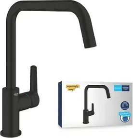 Grohe QuickFix Start - Dřezová baterie matná černá
