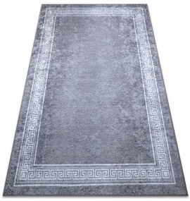 Dywany Luszczow Dětský kusový koberec MIRO 51317.807 pratelný  Rám, řecký protiskluz, šedá Rozměr koberce: 200 x 290 cm
