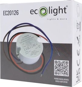 Napájecí zdroj FI60 10W 12V IP67 pro LED pásky - voděodolný IP67