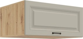STILO ac | horní skříňka 80 NAGU-36 1F výklopná | 80 cm | HLUBOKÁ | artisan/světle šedá