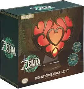 Paladone Heart Container Light Zelda / Stolní lampa / 3x AAA