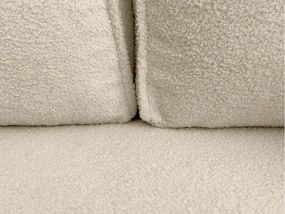 Rozkládací oboustranná sedací souprava do L SMART BOUCLE 232x143 cm, krémová