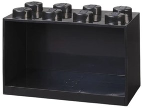 Lego® Černá nástěnná police LEGO® Storage 21 x 32 cm