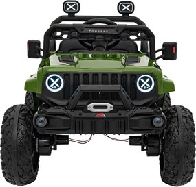 Elektrické autíčko OFF ROAD Speed ​​zelené