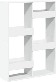 Knihovna bílá 100 x 33 x 135 cm kompozitní dřevo 3309384