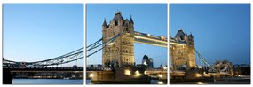 Obraz na plátně - Tower Bridge - panoráma 530B (90x30 cm)