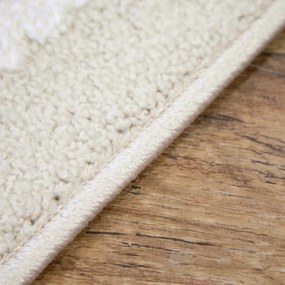 Angel Carpet, Kusový koberec Aurora 25 Beige, 60x110, béžová, kancelář