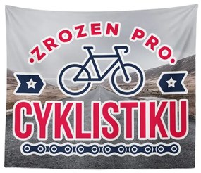 Sablio Deka Zrozen pro cyklistiku: 150x120 cm