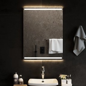 Koupelnové zrcadlo s LED osvětlením 40x70 cm