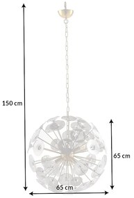 Designové závěsné svítidlo Allen Home 65 cm zlaté