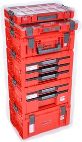 QBRICK SYSTEM PRO Technician Case 2.0 Red Ultra HD - Technický kufřík