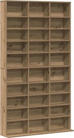 CD skříň Artisanový dub 101 x 23 x 177,5 cm Kompozitní dřevo 3329341