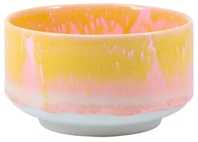Studio Arhoj Porcelánová miska Fruit Jelly Flux 630 ml, růžová barva, žlutá barva, porcelán