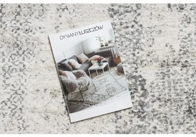 Dywany Luszczow Kusový koberec TULS střapce 51324 Vintage, rámu slonová kost / šedá Rozměr koberce: 180 x 270 cm