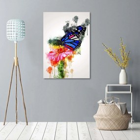 Gario Obraz na plátně Motýl na květině - Cornel Vlad Rozměry: 40 x 60 cm