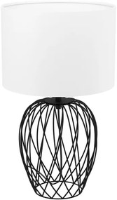 Eglo 43652 - Stolní lampa NIMLET 1xE27/40W/230V bílá