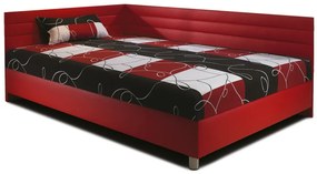 Čalouněná postel ELITE s čely a úložným prostorem 140x200cm
