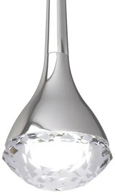 Designový lustr Crima chrome