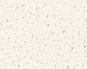 Vliesová tapeta bílý korek se stříbrnou 373892 / Tapety na zeď 37389-2 New Studio 2.0 (0,53 x 10,05 m) A.S.Création