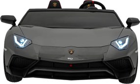 Dětské elektrické autíčko Lamborghini Aventador SV 24 V šedé