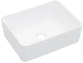 Umyvadlo bílé 40 x 30 x 13 cm keramika 143919
