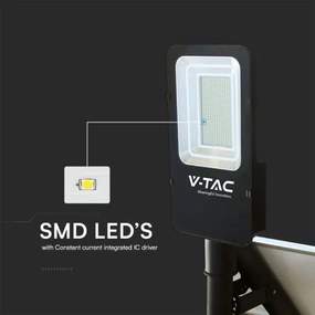 LED Stmívatelná solární pouliční lampa HYBRID LED/50W/230V 4000K IP65 + DO