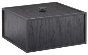 Úložný box Frame Black Ash 20x20 cm Audo Copenhagen