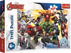 Trefl - Puzzle - Avengers: Síla / 100 dílků / 41 x 27.8 cm / věk 5+