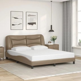 Rám postele s LED bez matrace Hvar cappuccino 160 x 200 cm 3213945