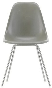 Eames Fiberglass Chair DSX chrom raw umber Vitra
