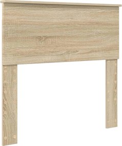 Rám postele s čelo Dub sonoma 90 x 190 cm Kompozitní dřevo 3408203