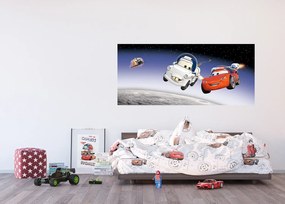 Dětská vliesová fototapeta na zed' Auta ve vesmíru, Disney | 202 x 90 cm | DFTDNH 5304