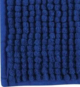 MSV CHENILLE koupelnová předložka 60 x 90 cm tmavě modrá / mikrovlákno