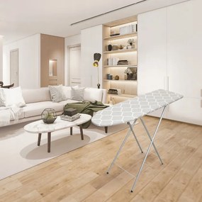 Erga Model TIRI, žehlící prkno 120x30x80 cm, MIX-stříbrná, ERG-SEP-10PRASOTIRI11