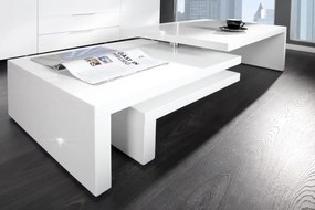 Bighome - Konferenční stolek STEPS – bílá
