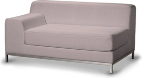 Potah na pohovku IKEA , levé provedení Kramfors 2-místná barva růžová látka pletený vzor
