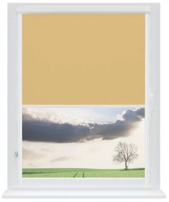 Dekodum Zatemňovací roleta v bílé kazetě, barva látky Peach Šířka (cm): 53, Výška (cm): Standardní (do 150 cm), Strana mechanismu: Práva