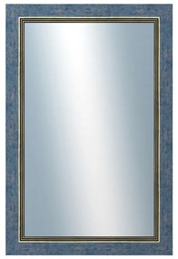 DANTIK - Zarámované zrcadlo - rozměr s rámem cca 40x60 cm z lišty CARRARA šedá (2949)