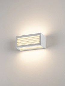 LA 232491 Venkovní svítidlo BOX-L E27 nástěnná bílá 230V E27 18W IP44 - BIG WHITE (SLV)