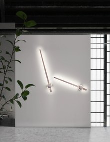 LED nástěnné svítidlo Kedo 100 hnědá