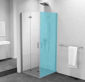 Polysan ZOOM sprchové dveře skládací 900mm, čiré sklo, levé ZL4915L
