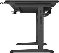 Genesis Holm Modular 140 RGB / Herní stůl / černý / D:140cm / Š:75cm /