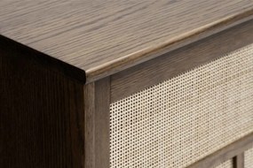 Designová komoda Tallys 180 cm kouřový dub