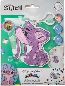 CRYSTAL ART Diamantové malování Přívěšek Angel